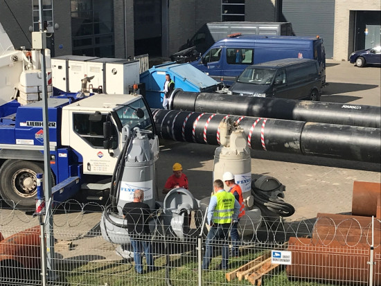 Ścieki do oczyszczalni „Czajka” płyną już pod Wisłą