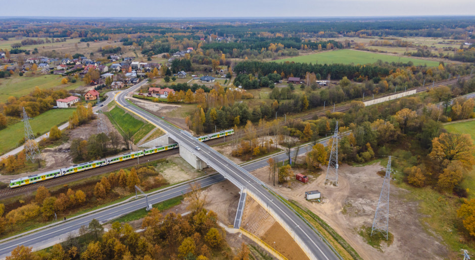 Kolejna przeprawa nad trasą Rail Baltica oddana do użytku