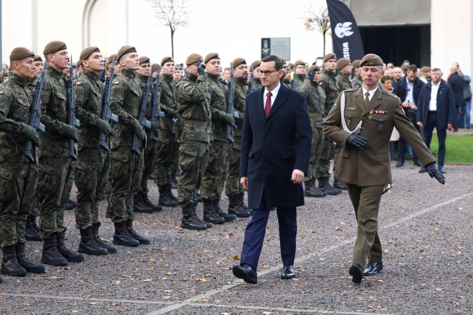 Premier: Wojska Obrony Terytorialnej są w gotowości, by służyć ojczyźnie
