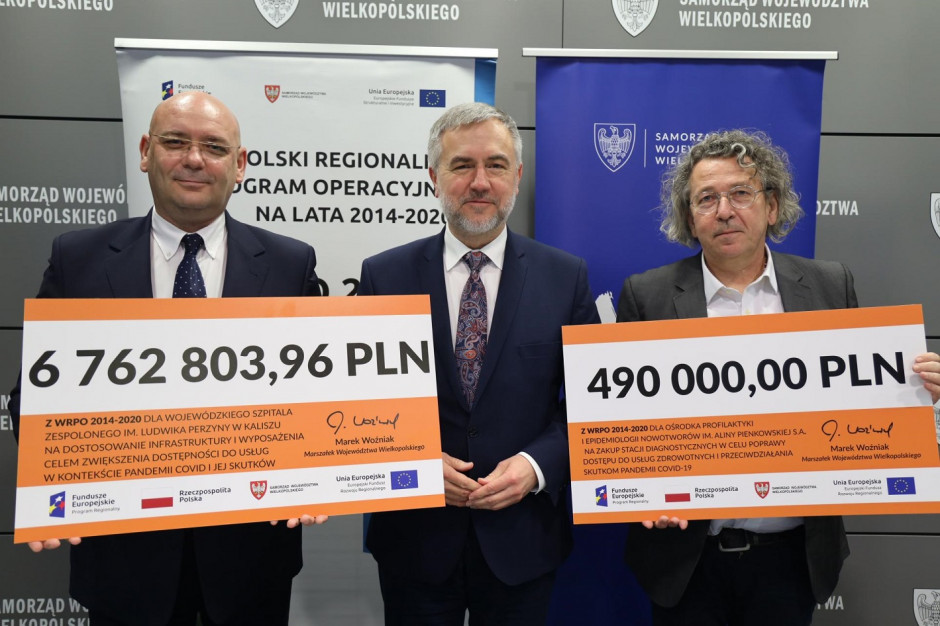 Miliony złotych trafią do wielkopolskich szpitali