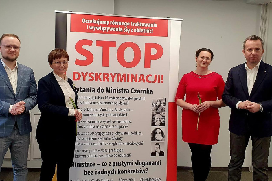 Mniejszość niemiecka rozpoczyna akcję pisania maili do ministra Czarnka