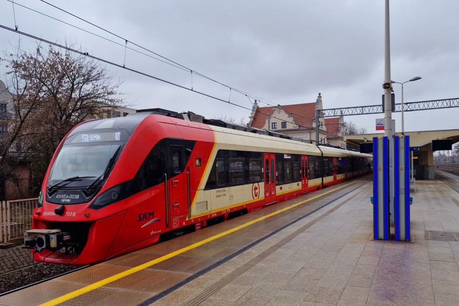 11 kwietnia zmienią się rozkłady jazdy SKM w Warszawie. Będzie mniej kursów