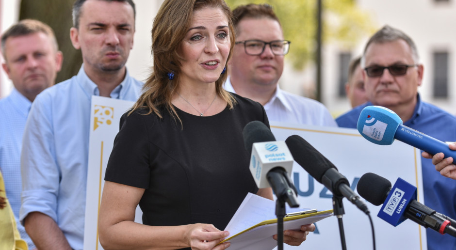 Joanna Mucha ma zostać jedynką Polski 2050 w okręgu lubelskim
