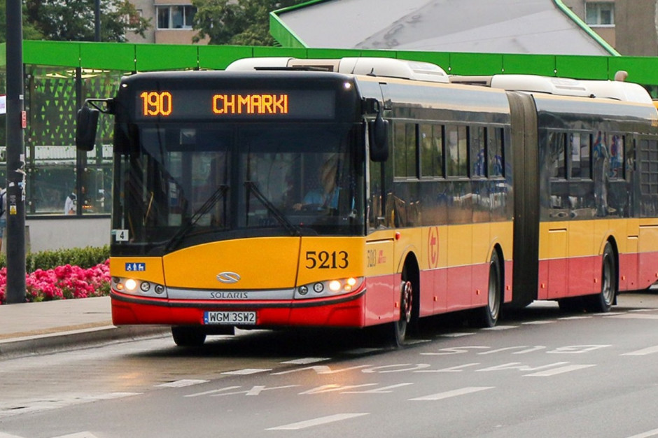 Zmiany w komunikacji miejskiej w Warszawie. Autobusy pojadą objazdami