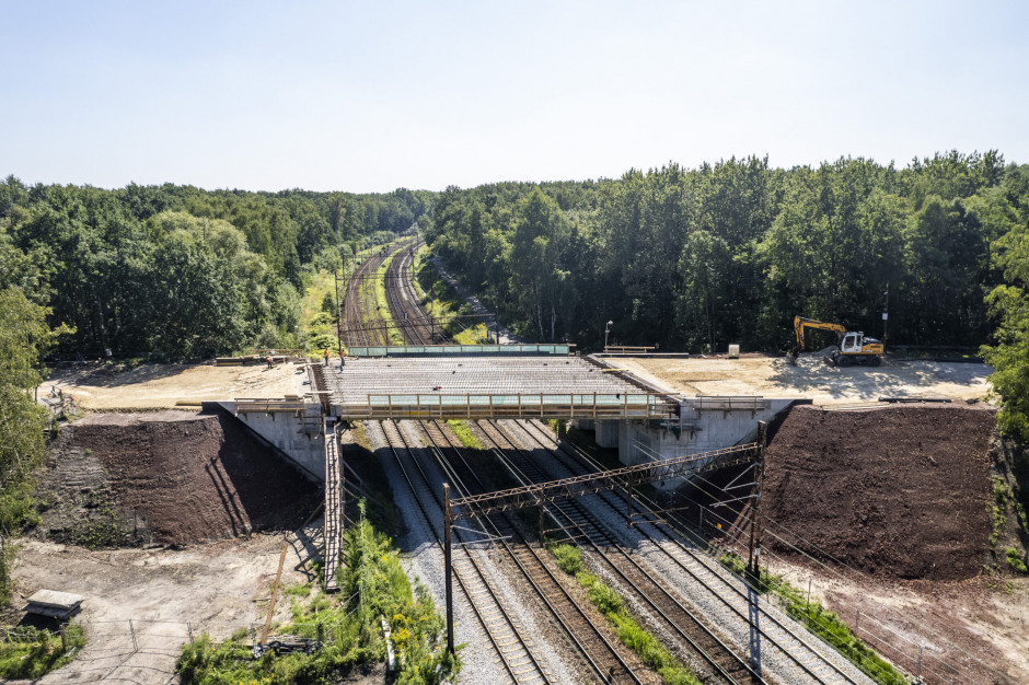Budowa wiaduktu na głównej drodze do Gliwic przedłuży się do 2024 r.