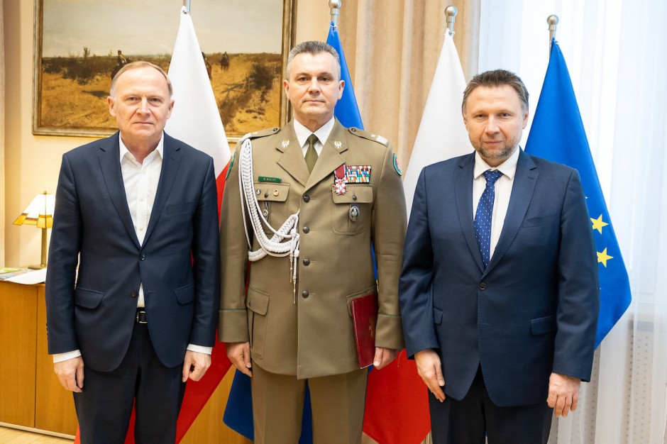 Straż Graniczna ma nowego komendanta. Został nim gen. Robert Bagan