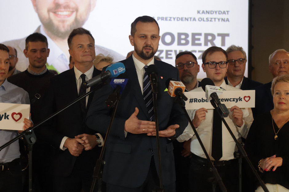 Robert Szewczyk kandydatem PO na prezydenta Olsztyna