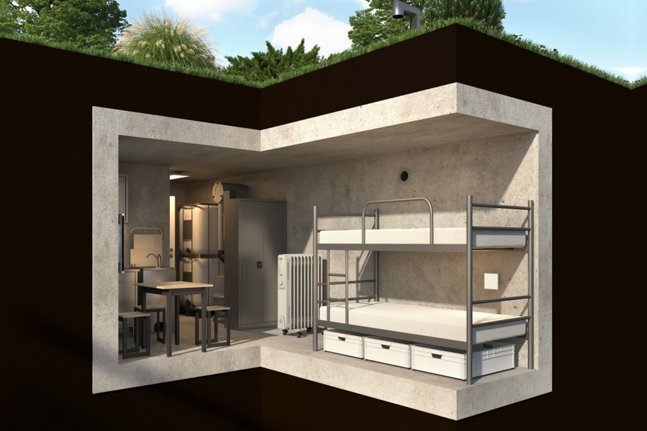 Będzie łatwiej o schron koło domu. Budowa bez pozwolenia, wystarczy ...