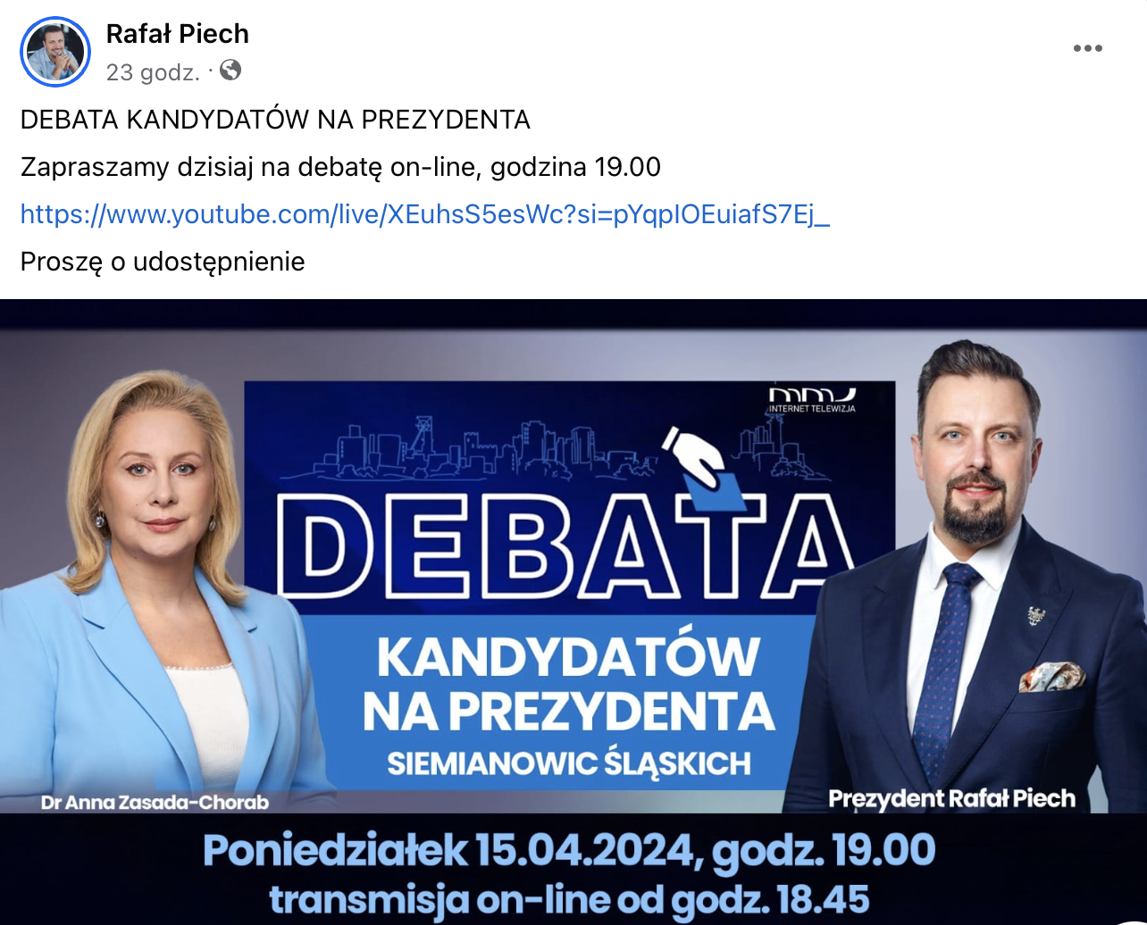 Ostra walka w Siemianowicach. Zamiast debaty, wzajemne oskarżenia o ...