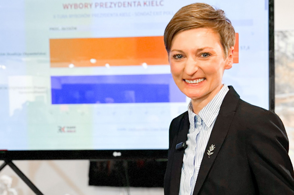 Agata Wojda zaprzysiężona na prezydentkę Kielc