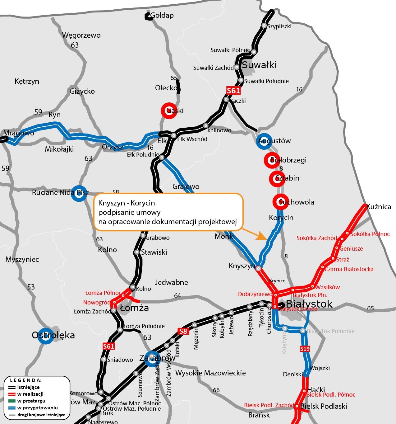 Kierowcy dostaną 24 km nowej dwujezdniowej drogi ekspresowej. Ale nie ...