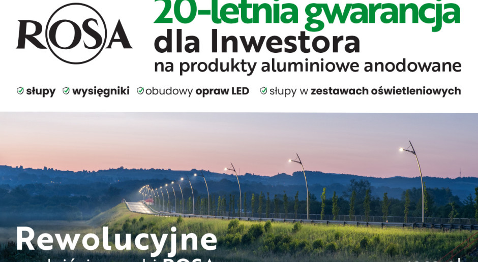 Rewolucyjne podejście marki ROSA! 20-letnia gwarancja na produkty z ...