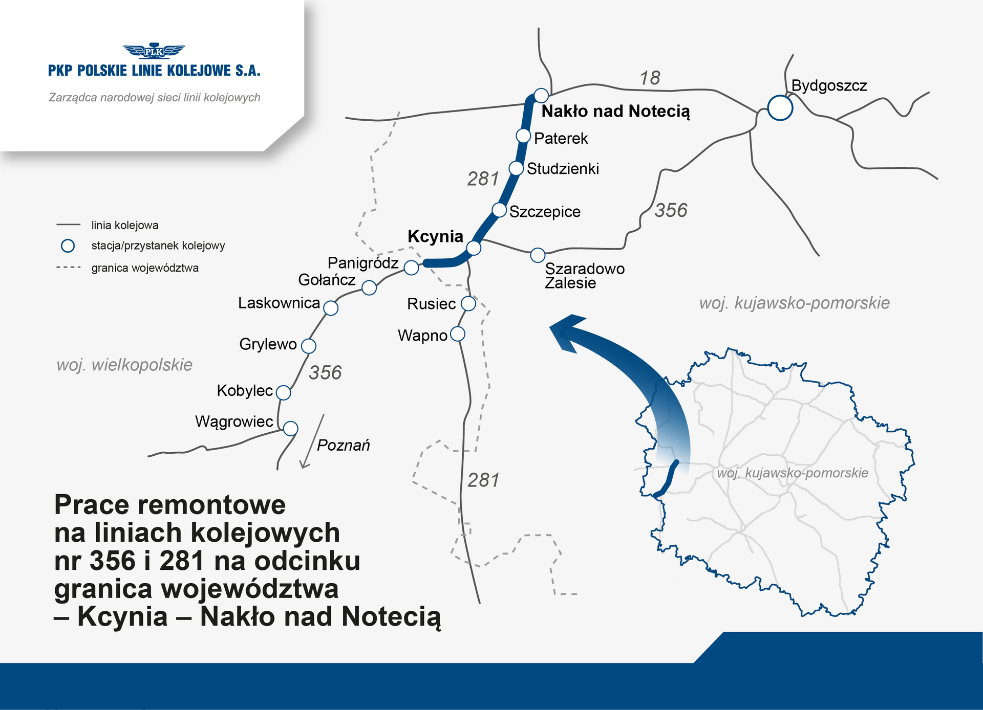 Po 21 latach przerwy znowu wrócą pociągi. Pociągi pojadą z prędkością ...