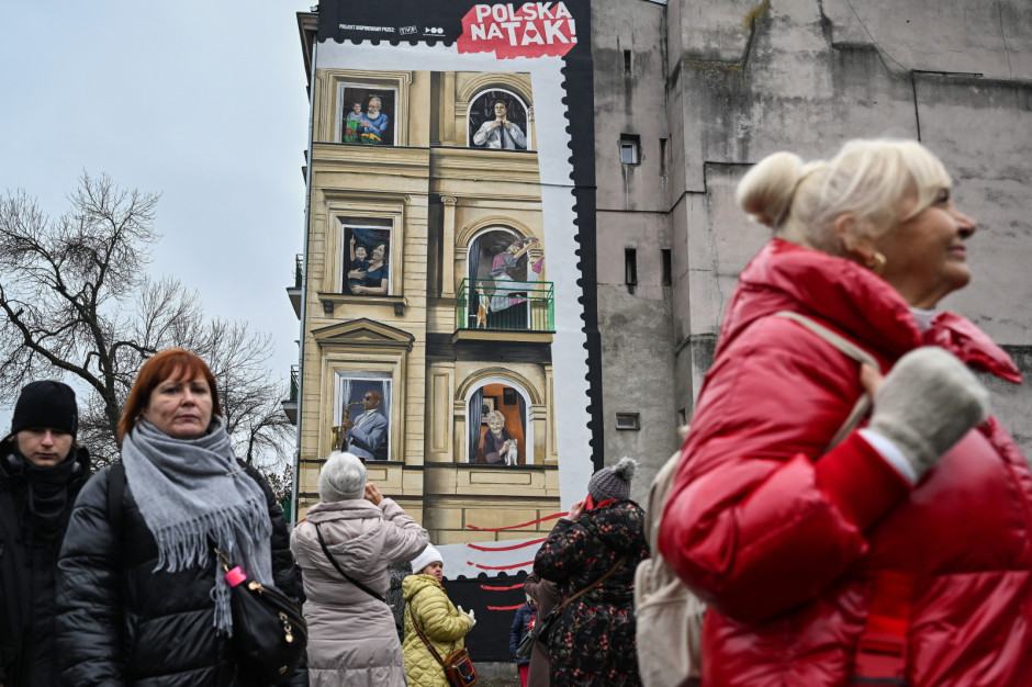 Odsłonięto pierwszy taki mural w Polsce. Otwiera nową akcję społeczną